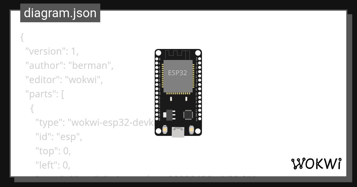 Wokwi - Online ESP32, STM32, Arduino Simulator Wokwi - Online ESP32, STM32, Arduino Simulator