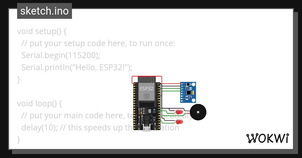 projeto 1 - Wokwi ESP32, STM32, Arduino Simulator