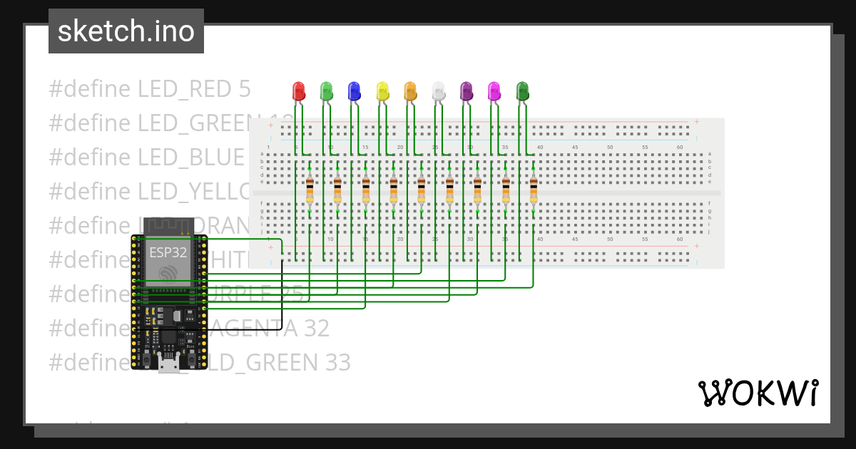 Wokwi - Online ESP32, STM32, Arduino Simulator