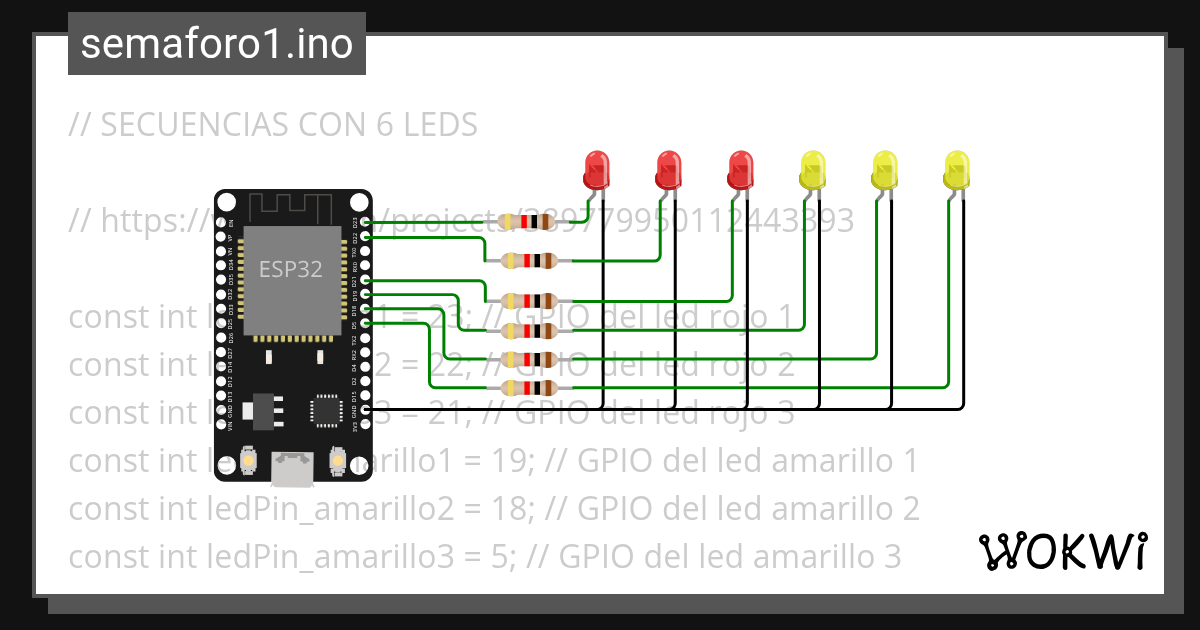 6 LEDS SECUENCIA Copy (2) - Wokwi ESP32, STM32, Arduino Simulator