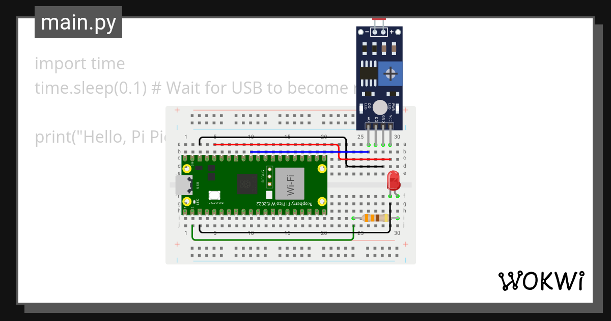 MQTT_Node-RED_LDR_LED - Wokwi ESP32, STM32, Arduino Simulator