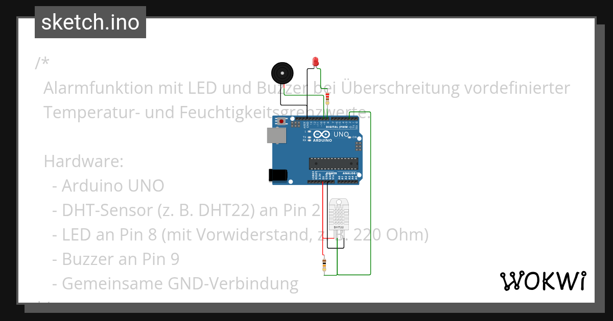 Projektarbeit_Mikrocontroller_Aufgabe4 - Wokwi ESP32, STM32, Arduino Simulator