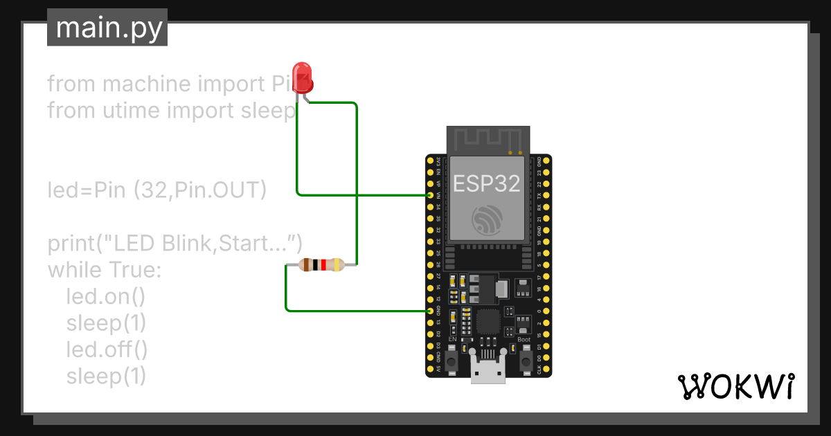 Wokwi Online ESP32 STM32 Arduino Simulator