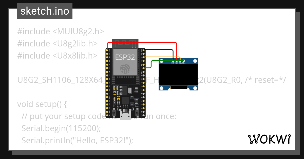 Wokwi - Online ESP32, STM32, Arduino Simulator