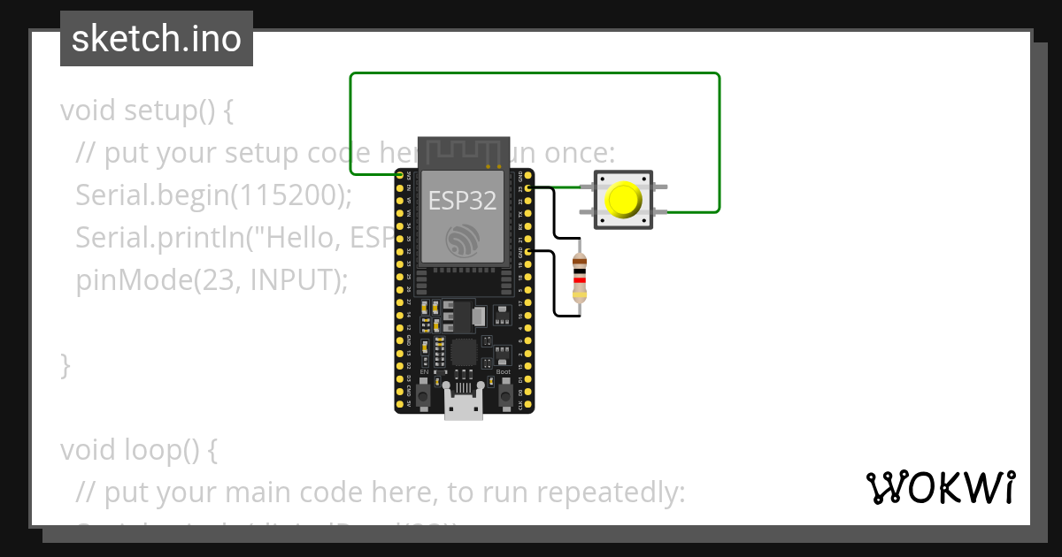 W2 Wokwi Esp32 Stm32 Arduino Simulator 