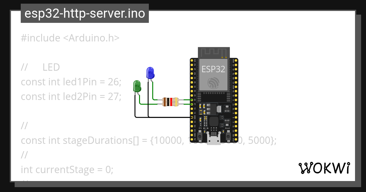 ESP32 HTTP Server Copy - Wokwi ESP32, STM32, Arduino Simulator