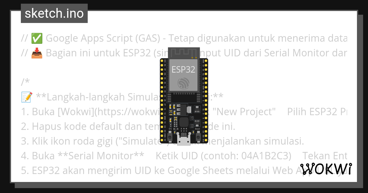 Wokwi - Online ESP32, STM32, Arduino Simulator