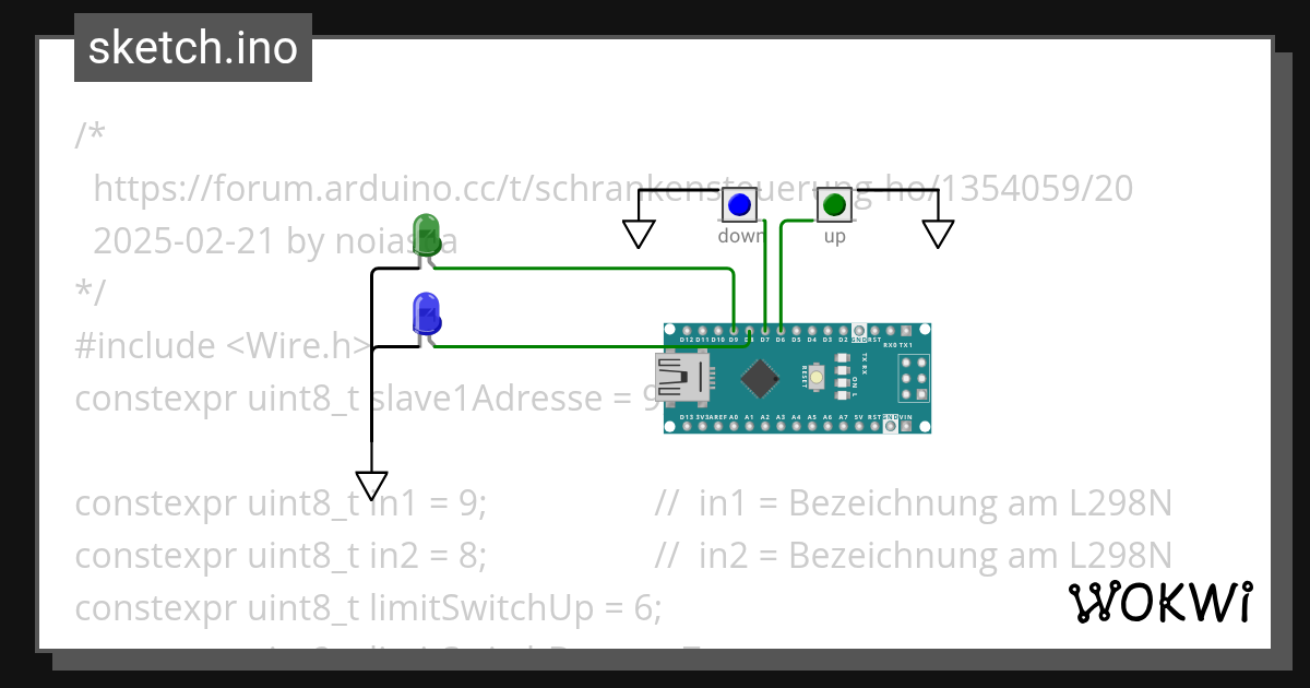 Wokwi - Online ESP32, STM32, Arduino Simulator