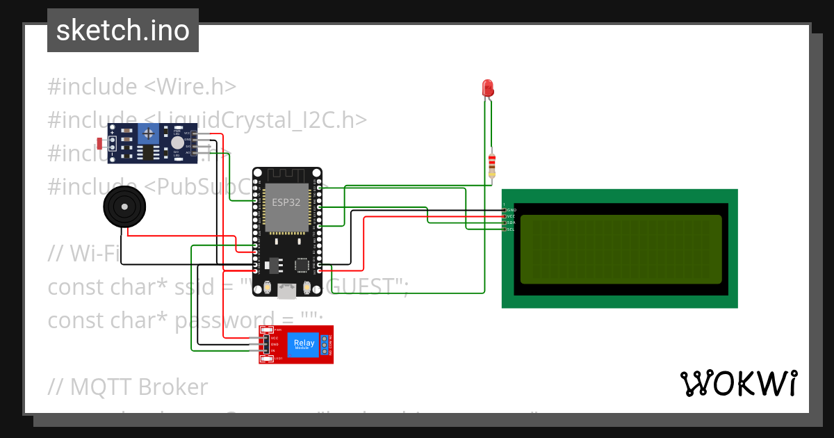 Wokwi - Online ESP32, STM32, Arduino Simulator
