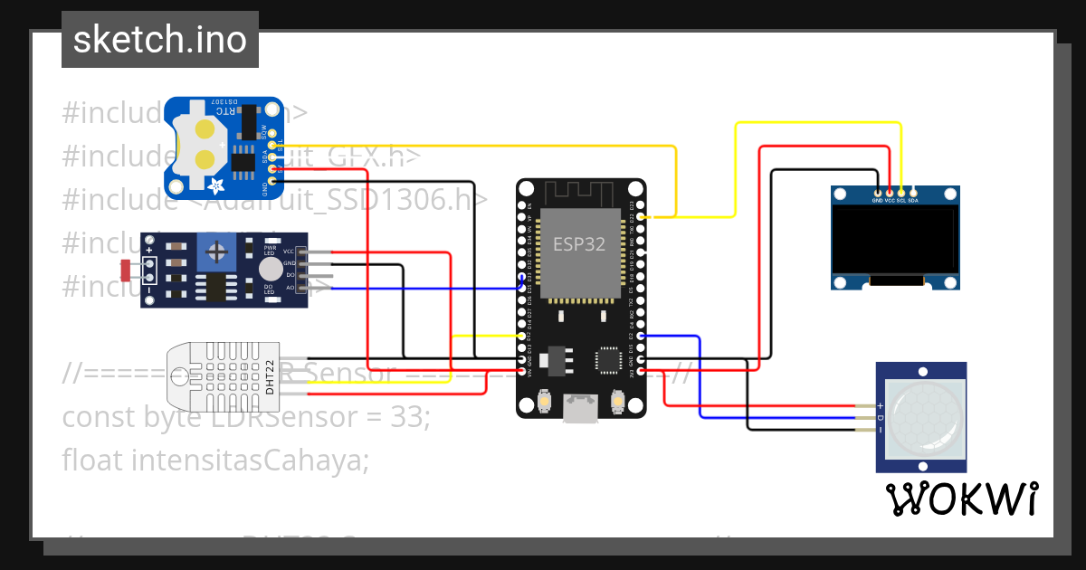 Wokwi - Online ESP32, STM32, Arduino Simulator