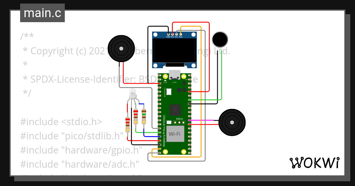 u7-mic - Wokwi ESP32, STM32, Arduino Simulator