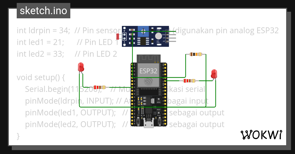 Wokwi - Online ESP32, STM32, Arduino Simulator