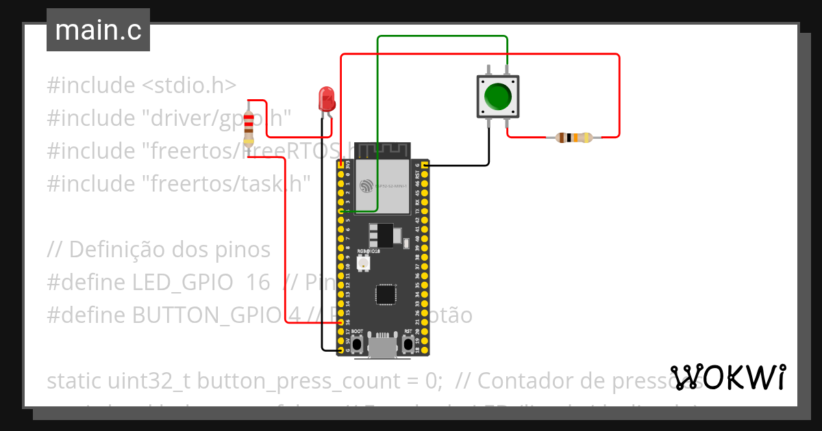 Wokwi - Online ESP32, STM32, Arduino Simulator
