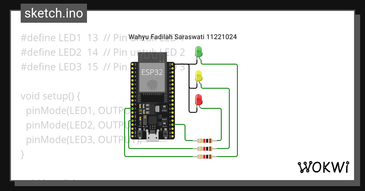 Wokwi - Online ESP32, STM32, Arduino Simulator
