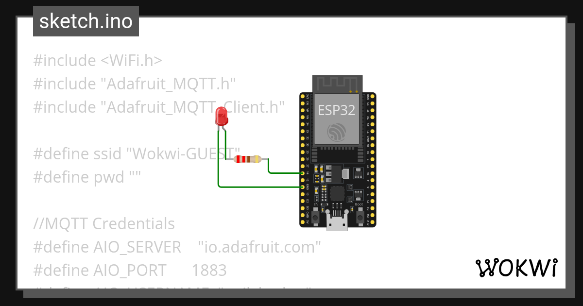 Wokwi - Online ESP32, STM32, Arduino Simulator