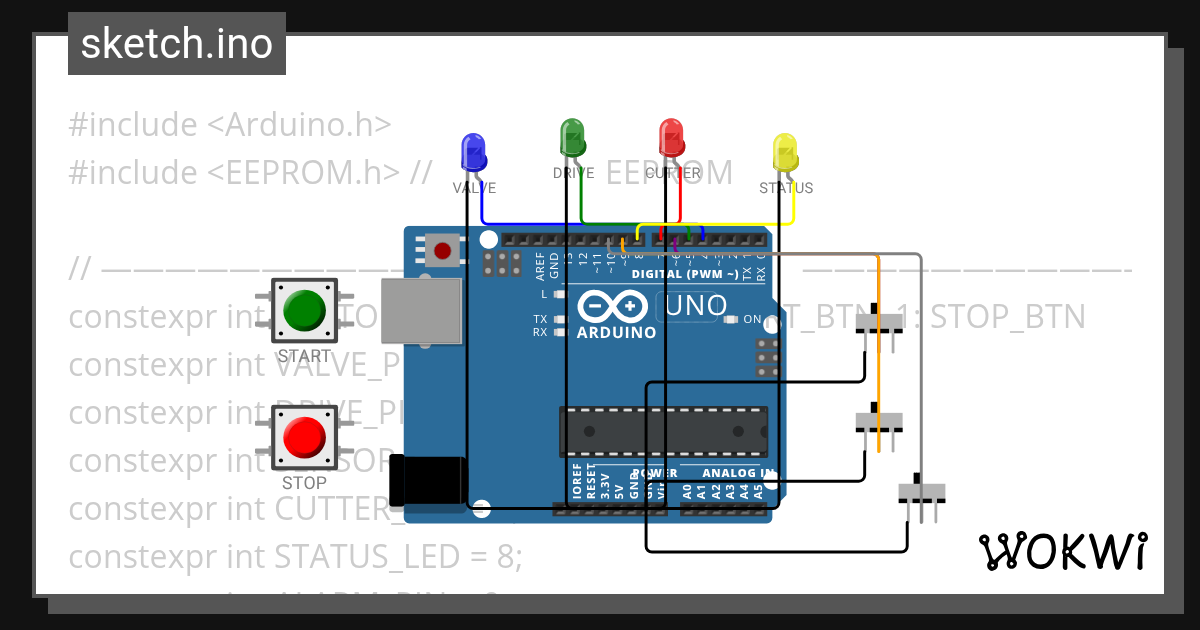 Wokwi - Online ESP32, STM32, Arduino Simulator