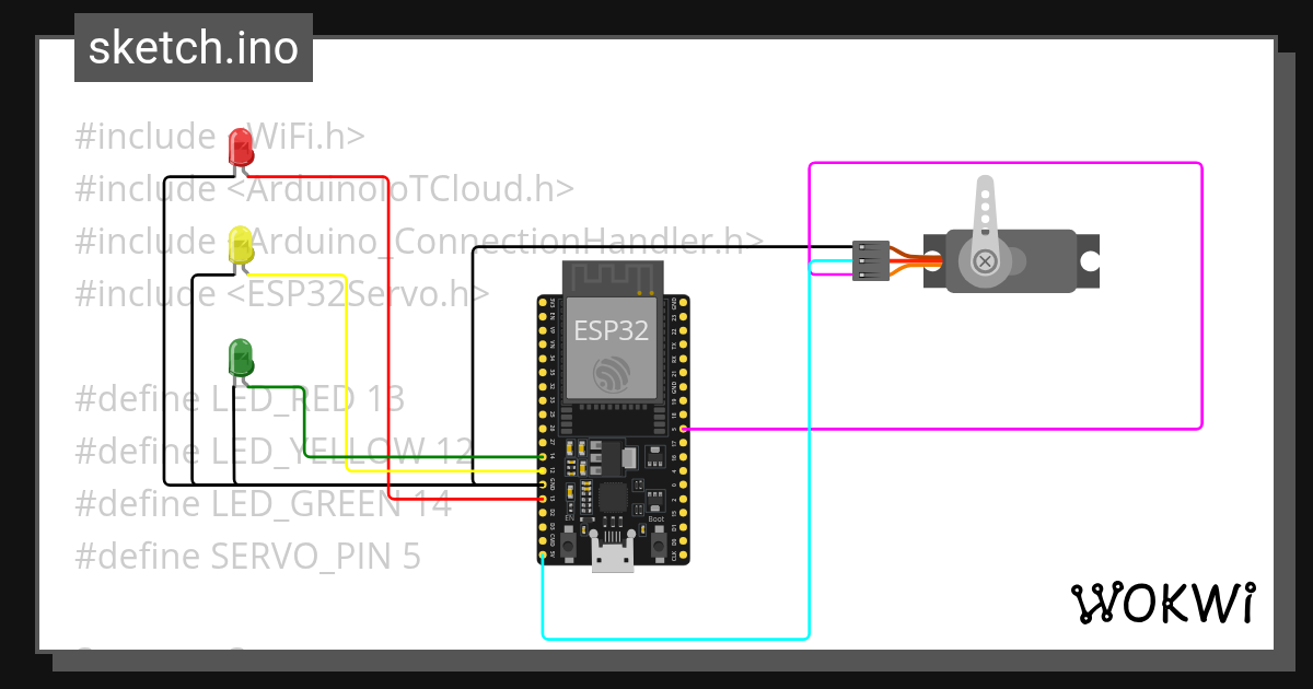 Wokwi - Online ESP32, STM32, Arduino Simulator