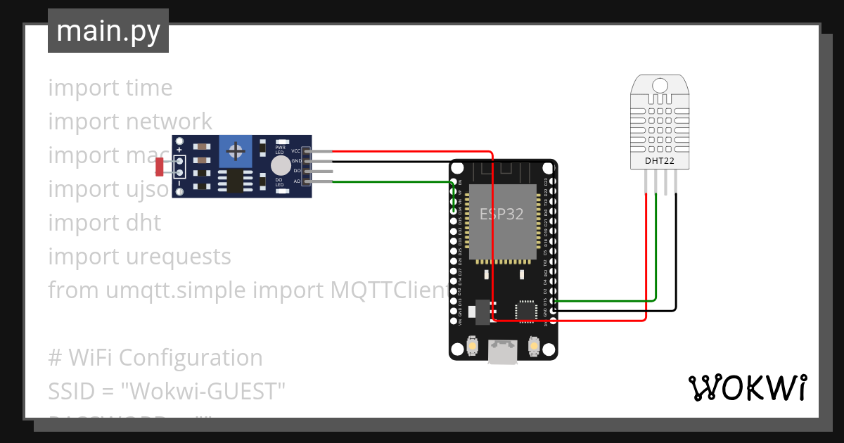 Wokwi - Online ESP32, STM32, Arduino Simulator