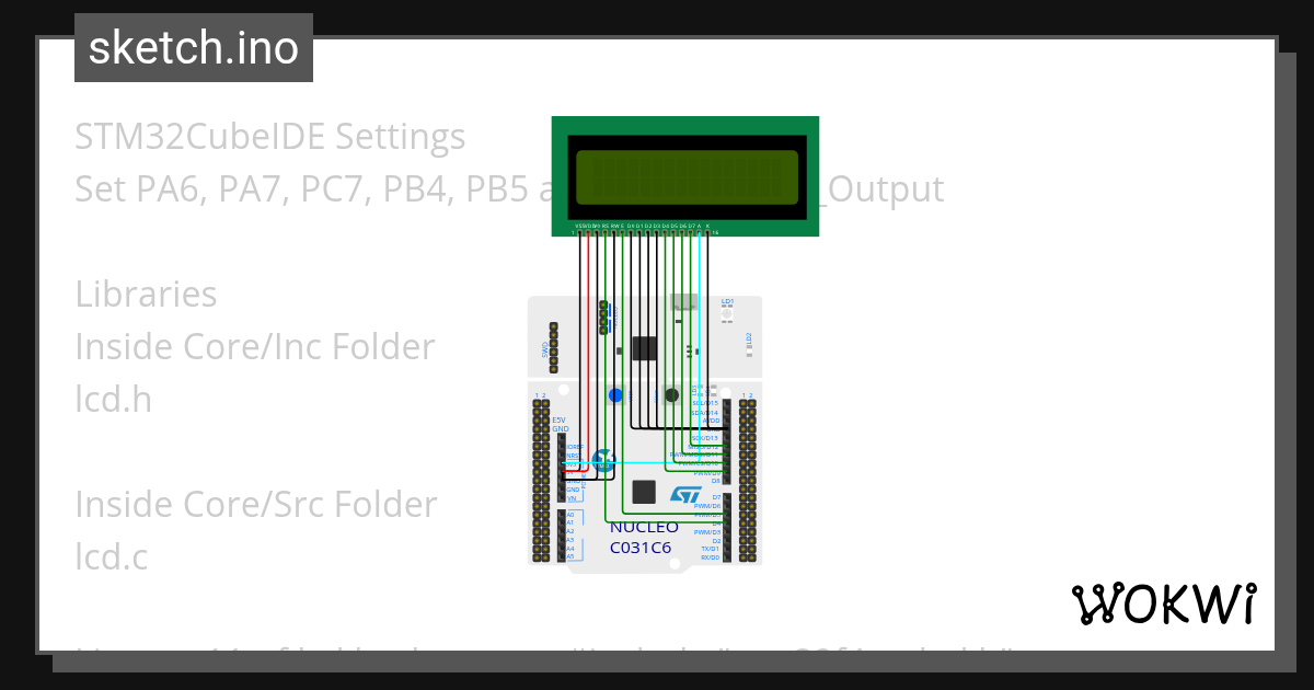 Wokwi - Online ESP32, STM32, Arduino Simulator Wokwi - Online ESP32, STM32, Arduino Simulator