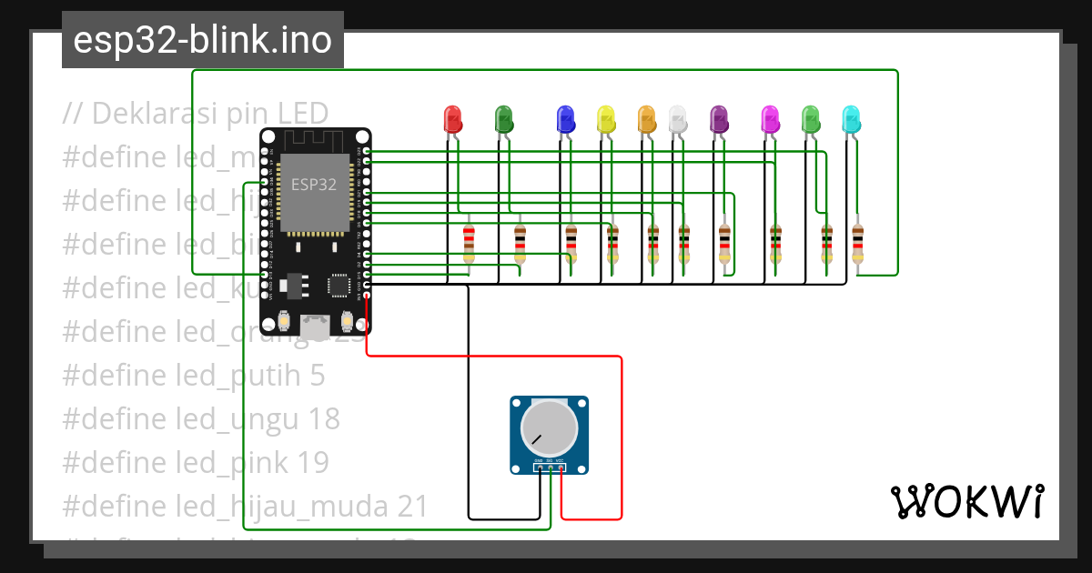 Wokwi - Online ESP32, STM32, Arduino Simulator