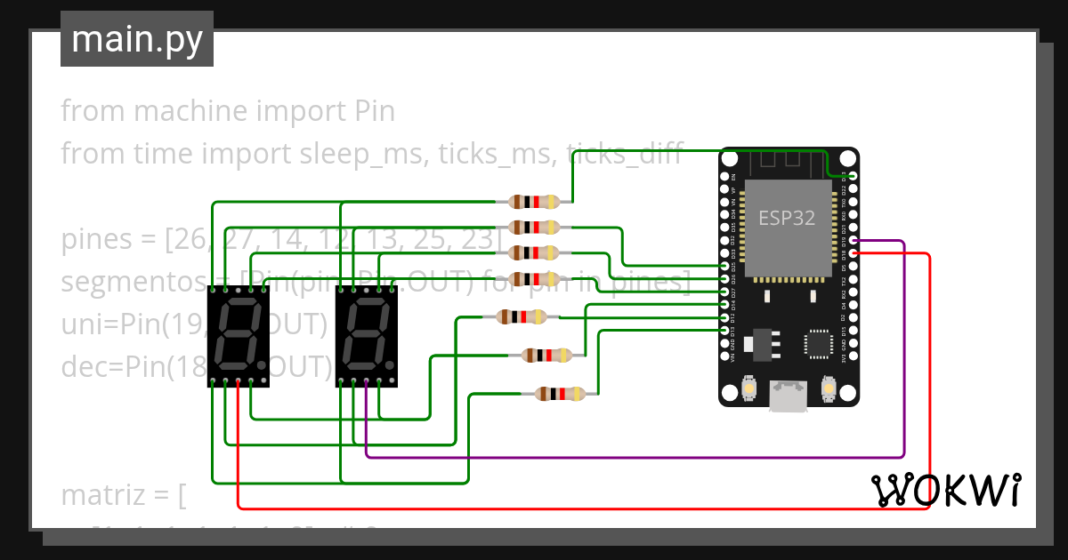 Wokwi - Online ESP32, STM32, Arduino Simulator