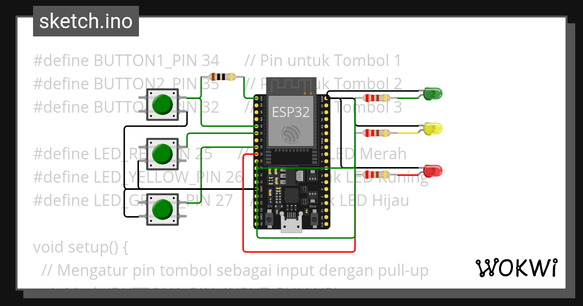 Wokwi - Online ESP32, STM32, Arduino Simulator