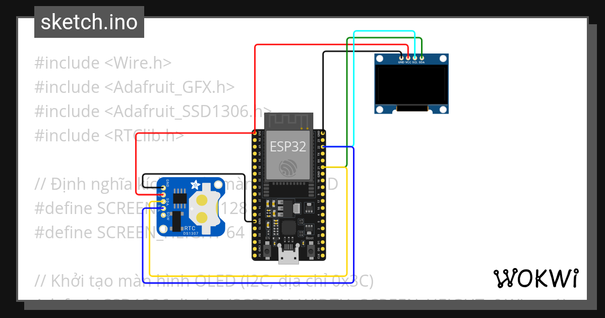 Wokwi - Online ESP32, STM32, Arduino Simulator