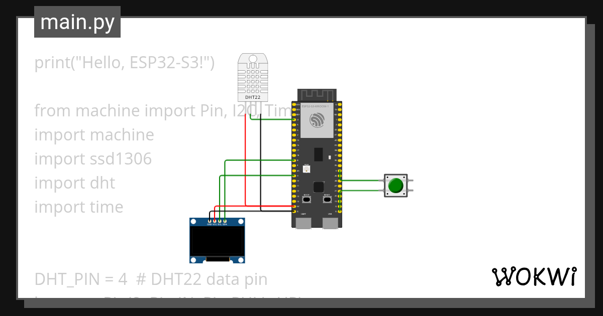 Lab-3 - Wokwi ESP32, STM32, Arduino Simulator