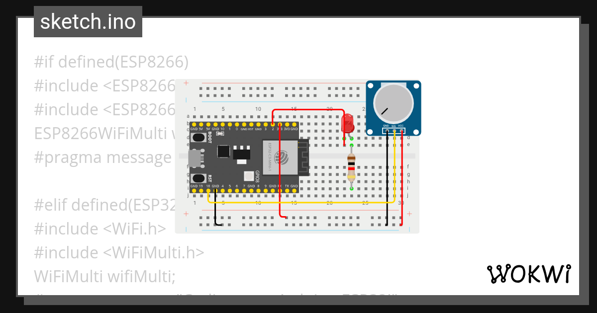 Wokwi - Online ESP32, STM32, Arduino Simulator
