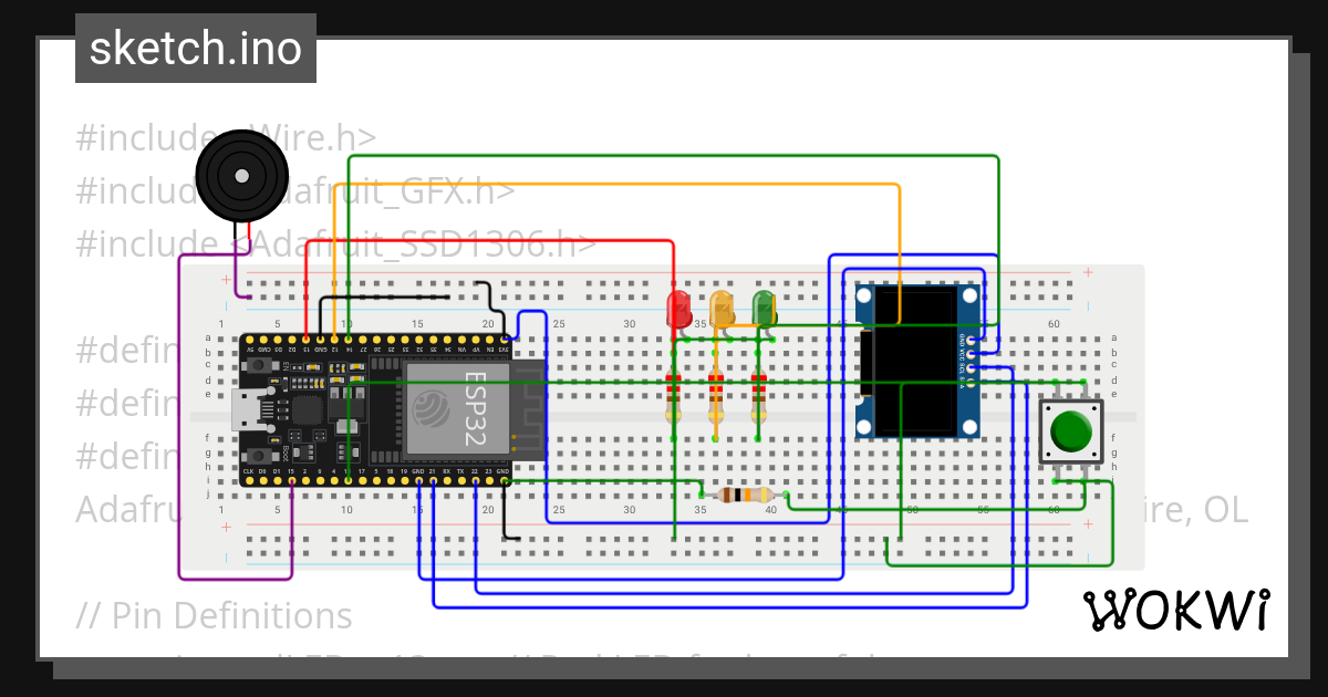 Wokwi - Online ESP32, STM32, Arduino Simulator