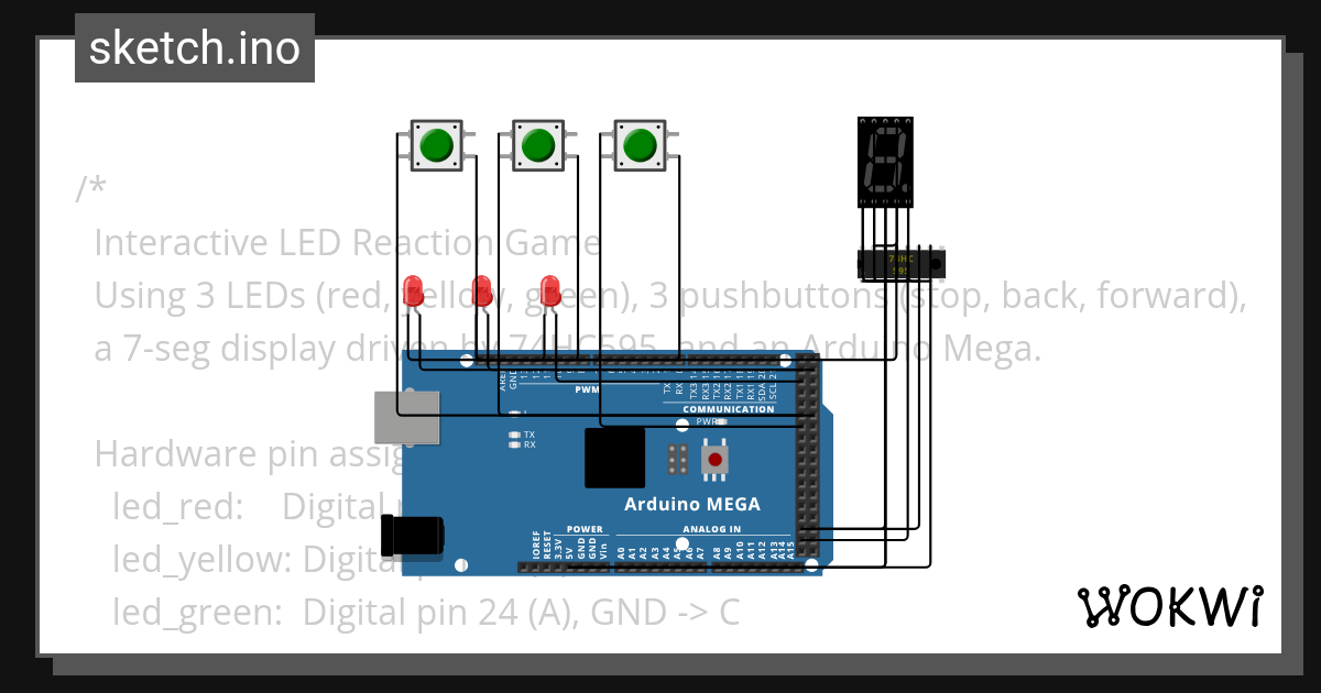 Wokwi - Online ESP32, STM32, Arduino Simulator