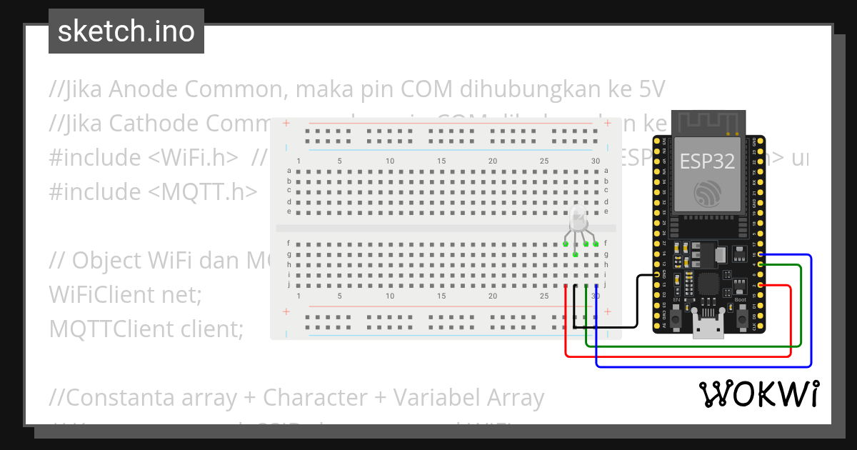 Wokwi - Online ESP32, STM32, Arduino Simulator