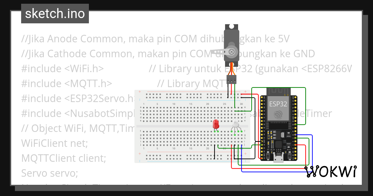 Wokwi - Online ESP32, STM32, Arduino Simulator