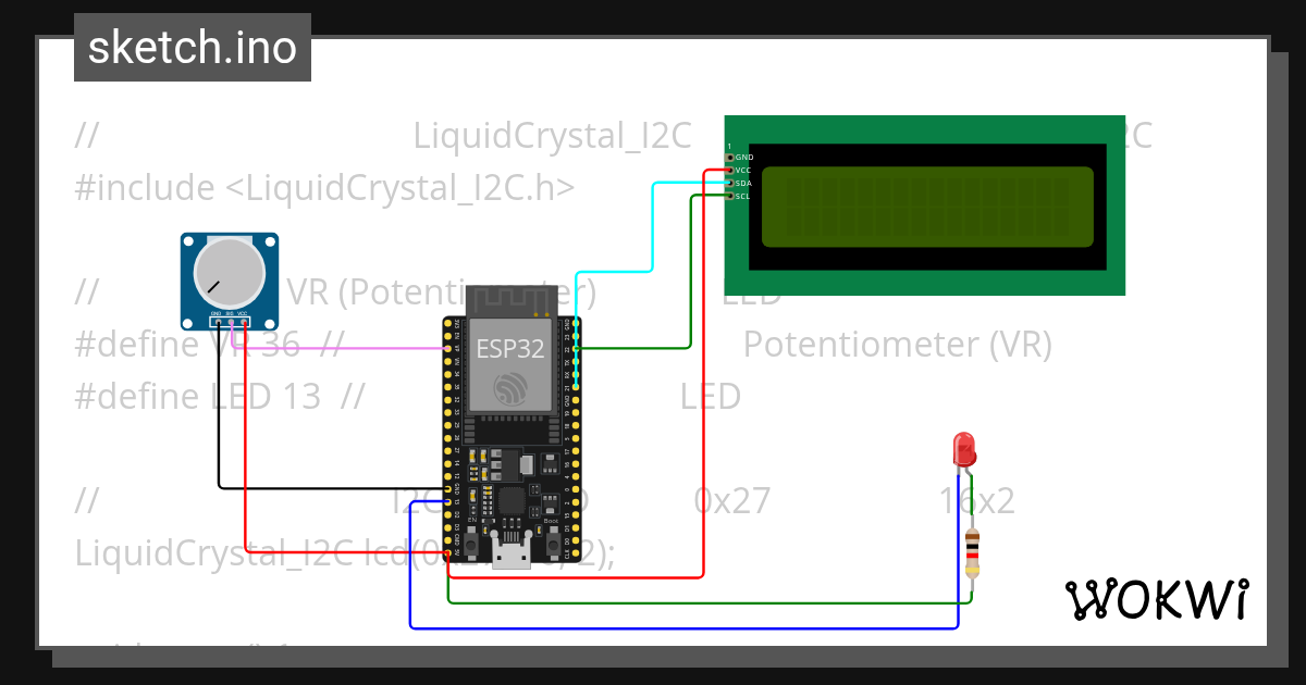 Wokwi - Online ESP32, STM32, Arduino Simulator