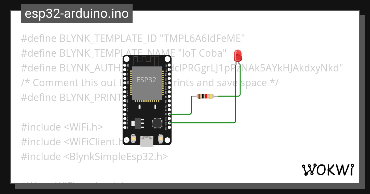 Wokwi - Online ESP32, STM32, Arduino Simulator