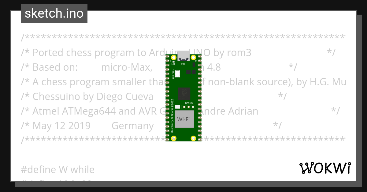 Wokwi - Online ESP32, STM32, Arduino Simulator