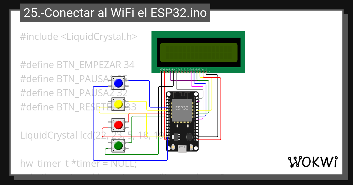 Wokwi - Online ESP32, STM32, Arduino Simulator