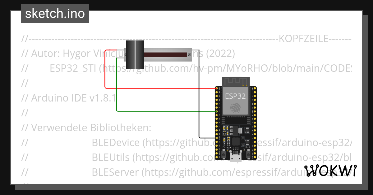 Wokwi - Online ESP32, STM32, Arduino Simulator