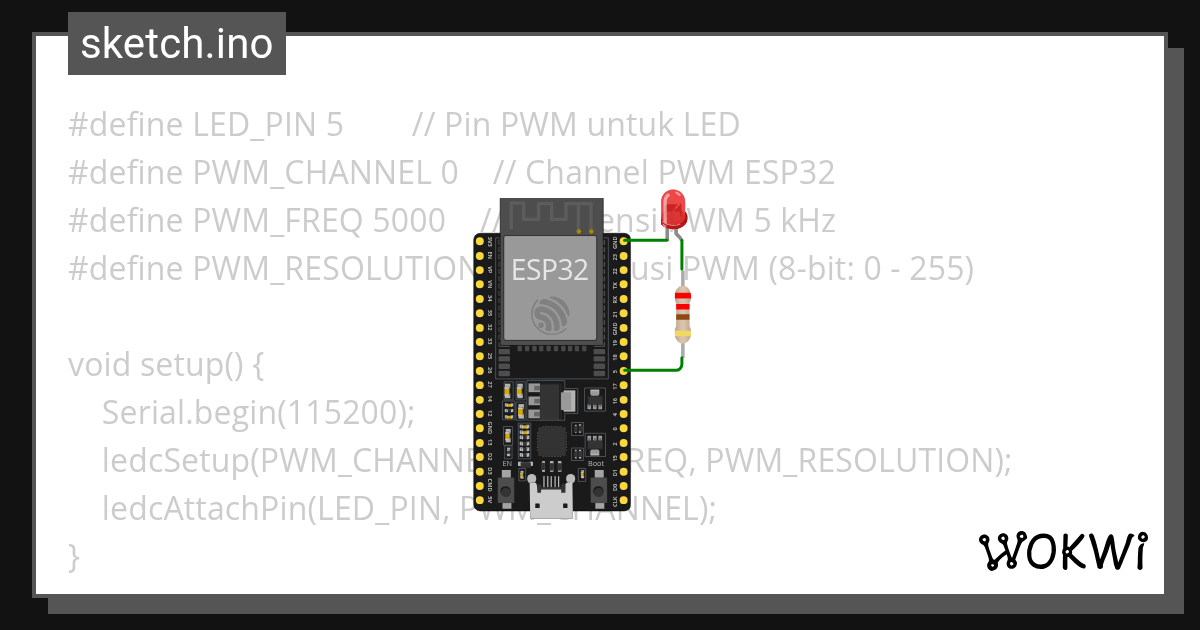 Wokwi - Online ESP32, STM32, Arduino Simulator