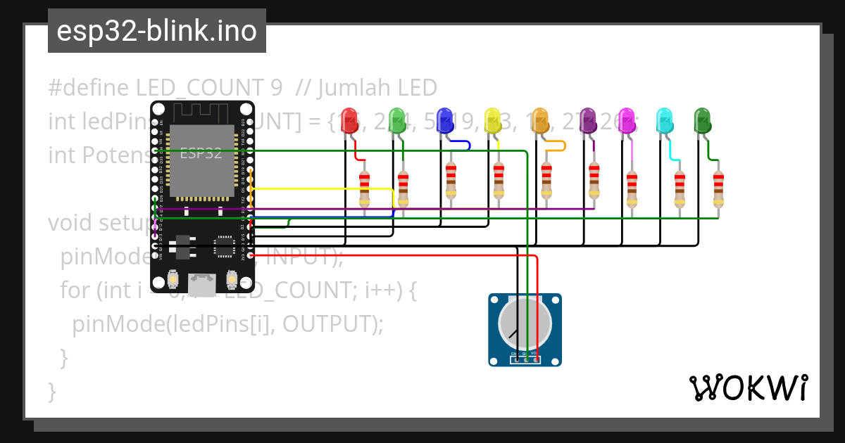Wokwi - Online ESP32, STM32, Arduino Simulator
