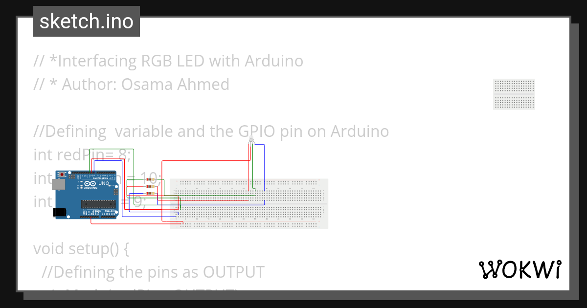 Wokwi - Online ESP32, STM32, Arduino Simulator