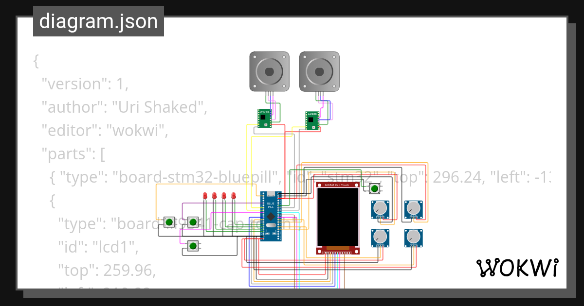 Wokwi Online Esp32 Stm32 Arduino Simulator 