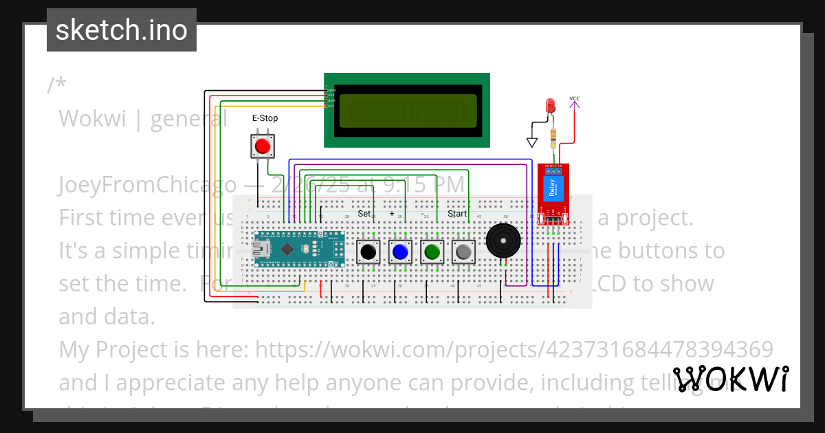 Wokwi - Online ESP32, STM32, Arduino Simulator