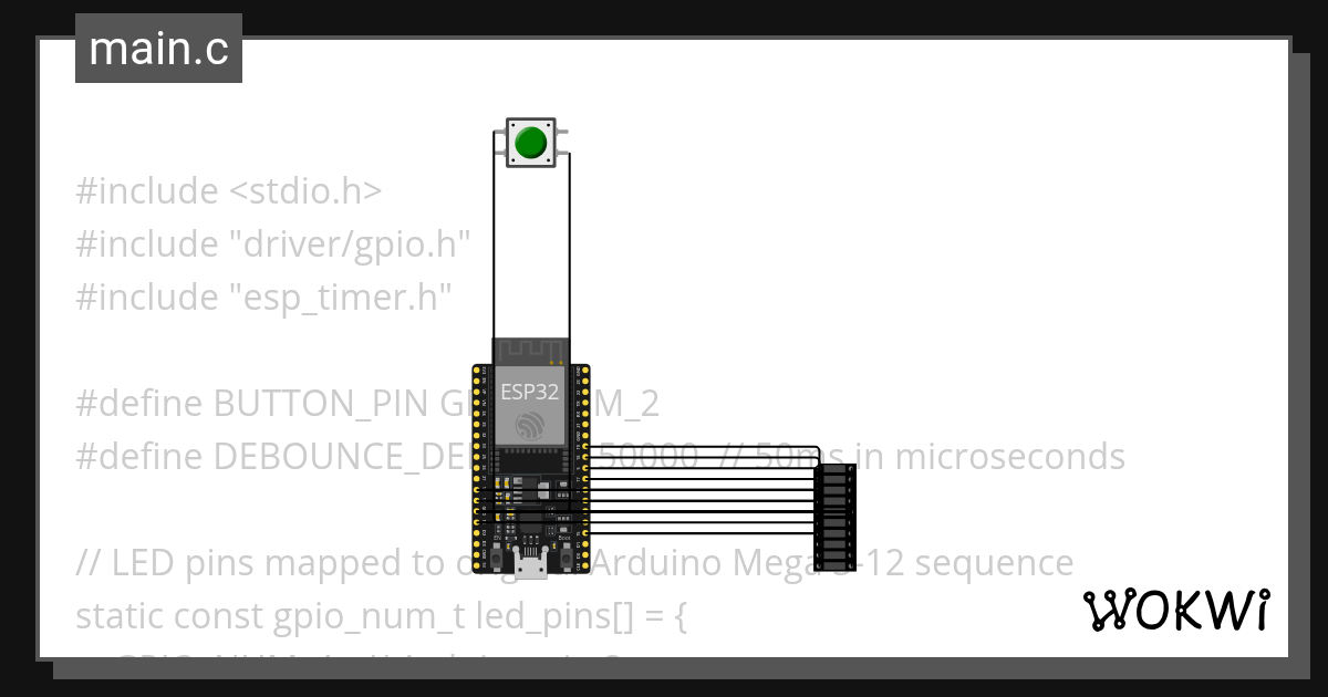 Wokwi - Online ESP32, STM32, Arduino Simulator