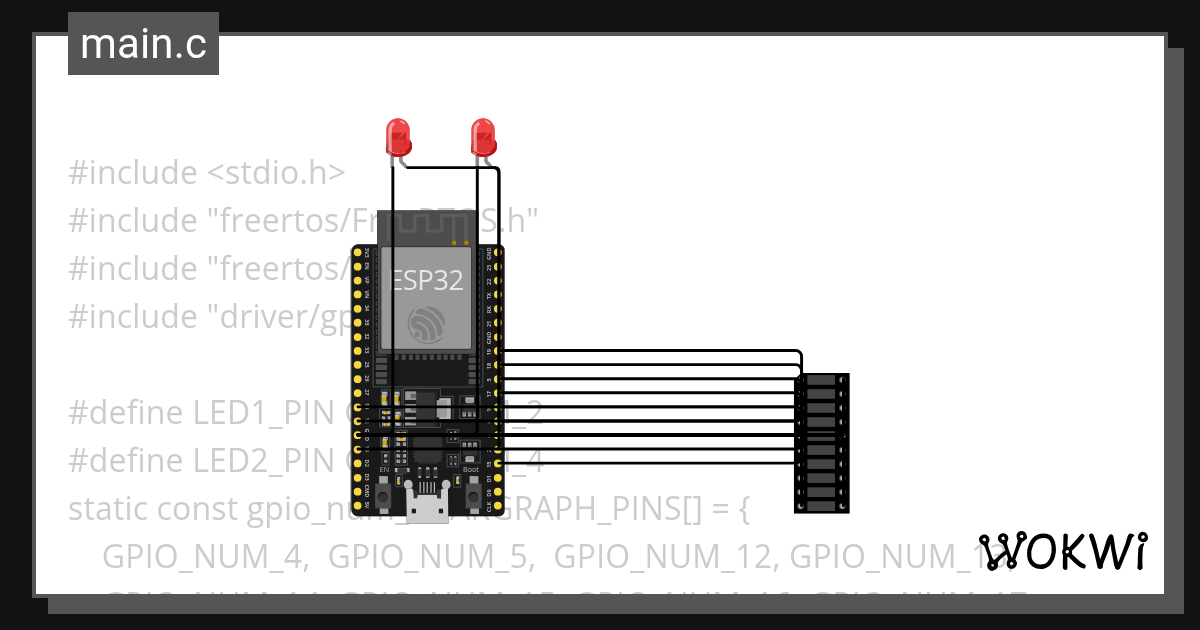 Wokwi - Online ESP32, STM32, Arduino Simulator