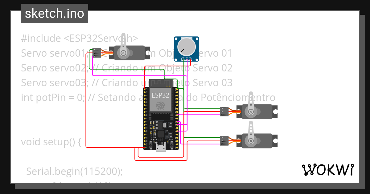 Wokwi - Online ESP32, STM32, Arduino Simulator