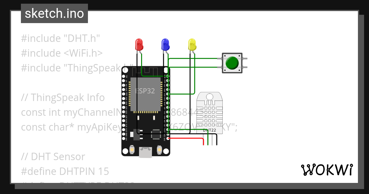 Wokwi - Online ESP32, STM32, Arduino Simulator