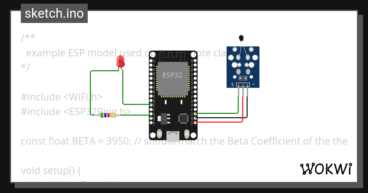 Wokwi - Online ESP32, STM32, Arduino Simulator