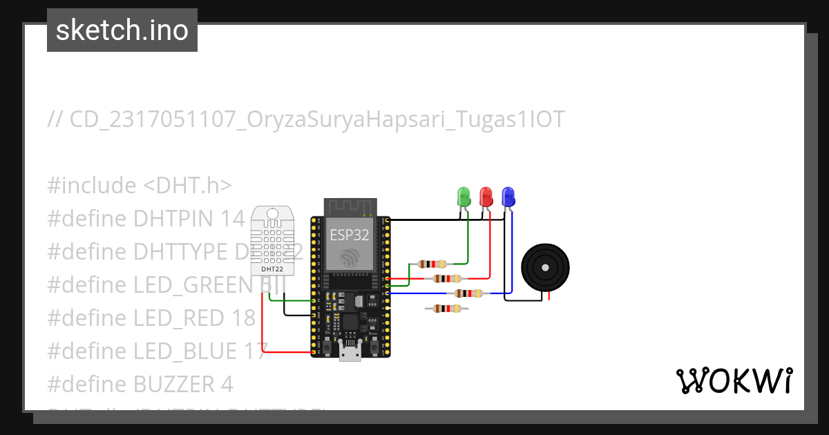 Wokwi - Online ESP32, STM32, Arduino Simulator