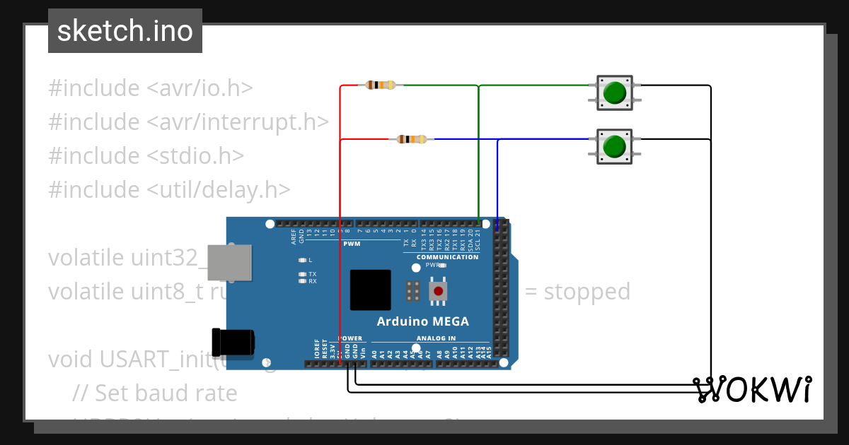 Wokwi - Online ESP32, STM32, Arduino Simulator